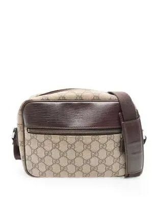 Gucci 2000s Gg Plus Shoulder Bag - Neutrals