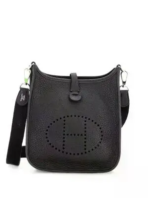Hermès Evelyne Gen Iii Clemence Tpm Crossbody Bag - Black