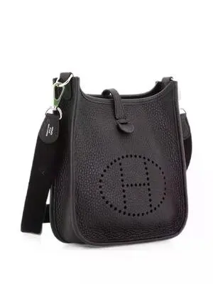 Hermès Evelyne Gen Iii Clemence Tpm Crossbody Bag - Black