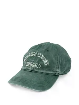 GOLDEN GOOSE Logo-embroidered Star-patch Baseball Cap