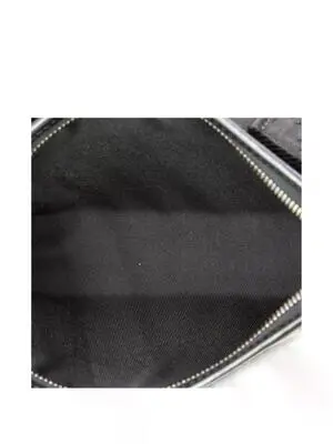 LOUIS VUITTON Gaston Wearable Wallet Monogram Eclipse Canvas Crossbody Bag - Black