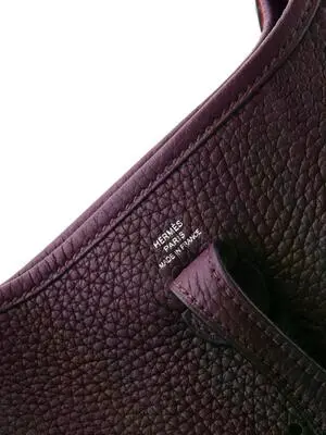 Hermès Evelyn Bag Gen Iii Clemence Tpm Crossbody Bag - Purple