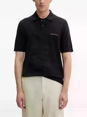 Marc O'polo Logo-embroidered Polo Shirt - Blue