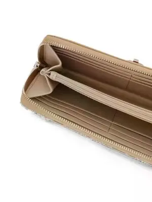 Guess Logo-monogram Zip-around Wallet