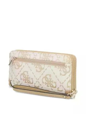 Guess Logo-monogram Zip-around Wallet