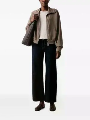 Marc O'polo Long Sleeve T-shirt With Slub Texture - Neutrals