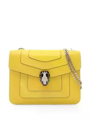 BVLGARI Serpenti Forever Shoulder Bag - Yellow