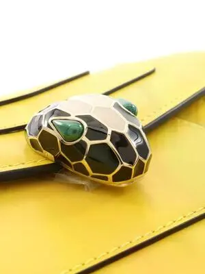 BVLGARI Serpenti Forever Shoulder Bag - Yellow