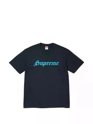 Supreme Logo-print T-shirt - Blue