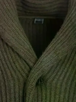 Fedeli Ribbed Shawl-collar Cardigan