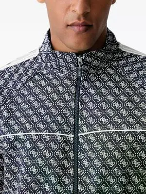 Guess Logo-monogram Zip-up Jacket