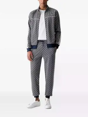 Guess Logo Monogram Zip-up Jacket