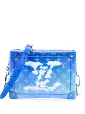 LOUIS VUITTON Soft Trunk Bag Limited Edition Monogram Clouds Crossbody Bag - Blue