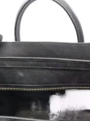 Celine 2000s Nano Luggage Two-way Tote Bag - Black
