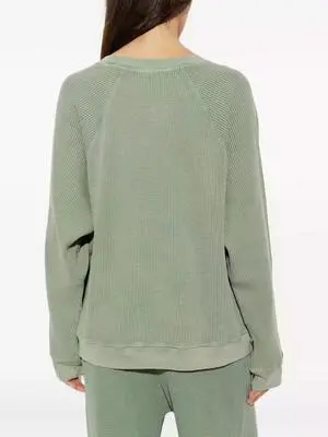 American Vintage Waffle Knit Raglan Sleeve Jumper