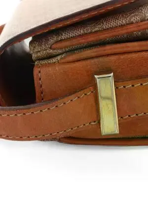 Celine 2000s Macadam Adjustable-strap Crossbody Bag