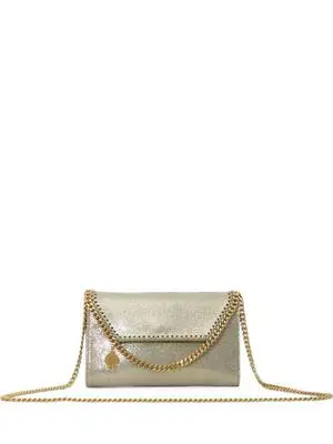 Stella McCartney Falabella Shaggy Deer Chain-strap Crossbody Bag - Gold