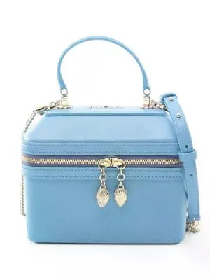 BVLGARI 2010s Serpenti Forever Vanity Mini Bag - Blue