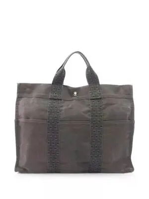 Hermès 2000s Mm Yale Line Tote Bag - Grey