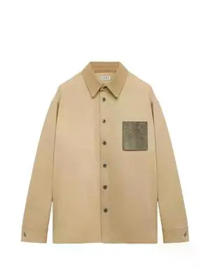 Loewe Overshirt In Cotton Canvas