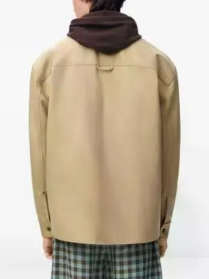 Loewe Overshirt In Cotton Canvas