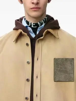 Loewe Overshirt In Cotton Canvas