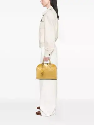 LOUIS VUITTON 2013 Monogram Vernis Alma Pm Handbag - Neutrals
