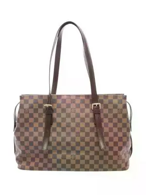 LOUIS VUITTON Damier Ebene Chelsea Shoulder Bag - Brown