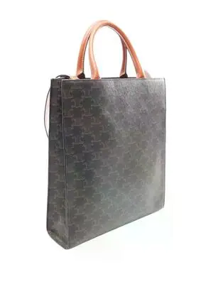 Celine Small Vertical Cabas Tote Satchel - Brown
