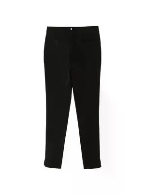 ALESSANDRO LEGORA Logo Plaque Slim-fit Trousers