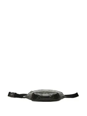 Gucci Gg Embossed Perforated Leather Belt Bag
