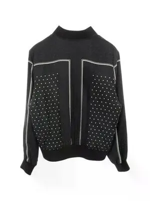 Saint Laurent 2010s Polka-dot Bomber Jacket