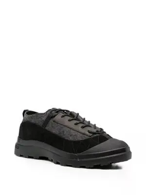 RANRA Vibram-sole Panelled Sneakers - Black