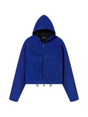 Amiri Hooded Cotton Workwear Jacket - Blue