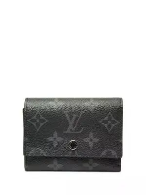 LOUIS VUITTON 2021-2026 Monogram Eclipse Victor Wallet Small Wallets - Black