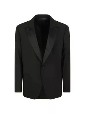 LARDINI Peak-lapel Single-breasted Jacket