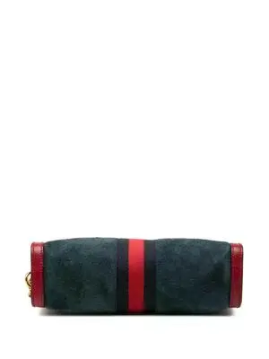 Gucci Suede Web Ophidia Chain Crossbody Bag