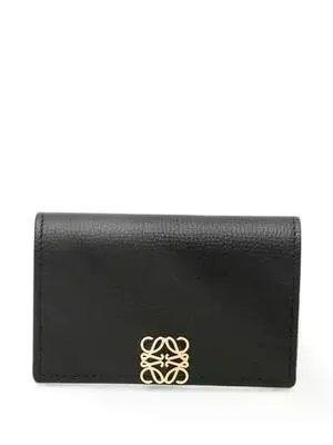 Loewe Anagram Pebbled-leather Wallet