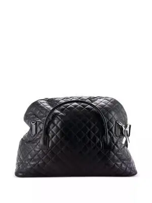 Saint Laurent Quilted Leather Travel Bag