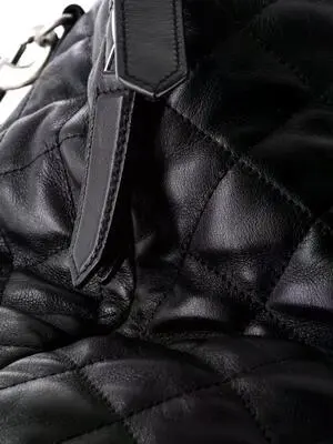 Saint Laurent Quilted Leather Travel Bag