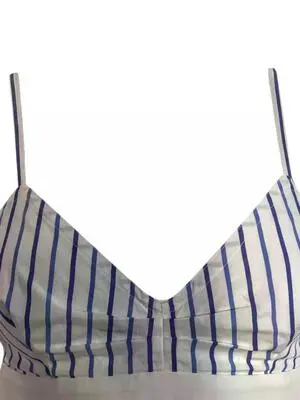 Dries Van Noten Striped Cotton Midi Dress