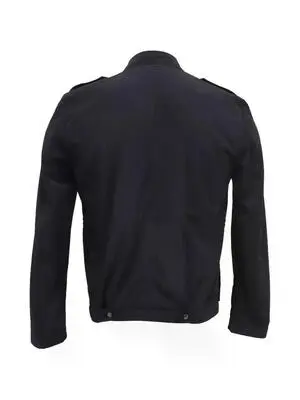 BOSS Stand-collar Flap-pocket Jacket - Blue