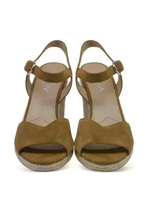 Prada Wedge Espadrille Sandals