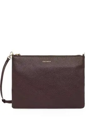 COCCINELLE Zip-fastening Leather Shoulder Bag - Brown