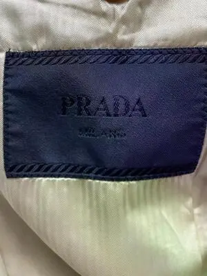 Prada Single-breasted Cotton Jacket