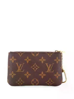 LOUIS VUITTON Key Monogram Canvas Small Pouch