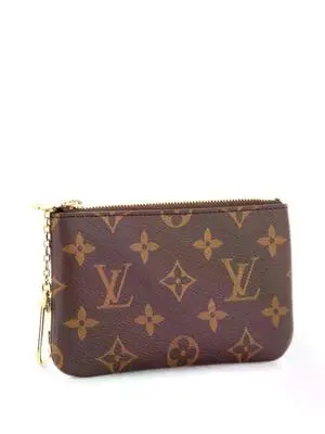 LOUIS VUITTON Key Monogram Canvas Small Pouch
