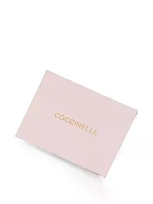 COCCINELLE C-me Softy Logo-print Grained-leather Keyring
