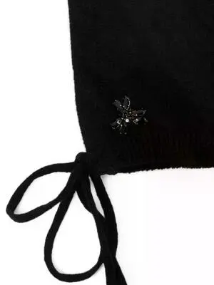 Simone Rocha Crystal-embellished Hat