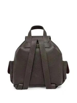 COCCINELLE Medium Mavery Pocket Pebbled Leather Backpack